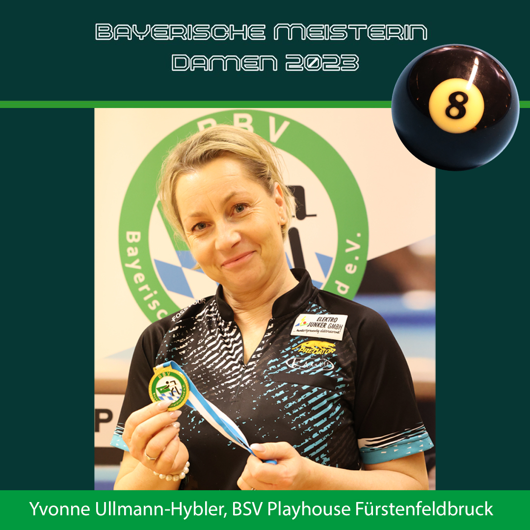 Alexandra Orak holt das Double – Bayerischer Billardverband e.V.